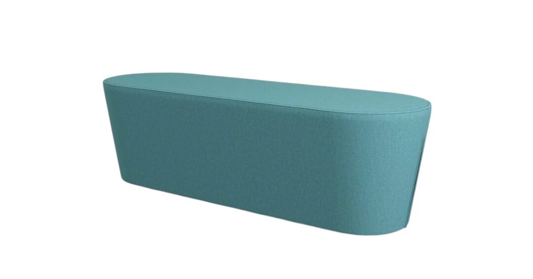 Flowform Straight Bench | Steelcase , Ottomans | Green Edge